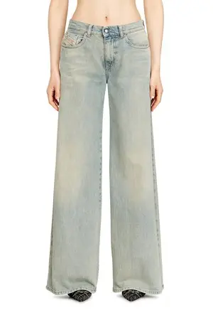 DIESEL® D-akemi Flare Jeans - Blue