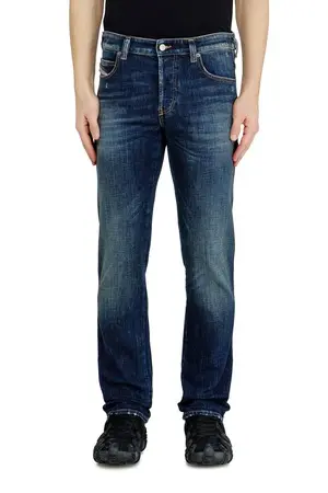 DIESEL® Slim Fit Jeans With Button Fly - Blue