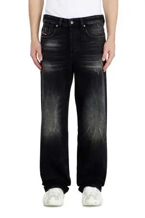 DIESEL® Relaxed Fit Low Waist Wide Leg Jeans