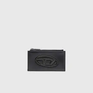 DIESEL® Leather Card Holder - Black