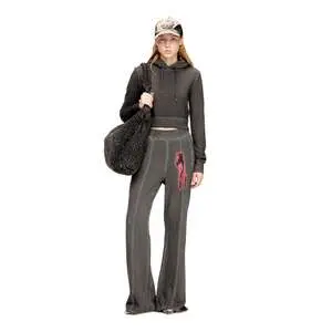 DIESEL® Hoodie With Rhinestone Embellishment