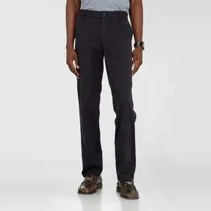 DIESEL® Cotton Stretch Chino Pants With Utility Loop - Black