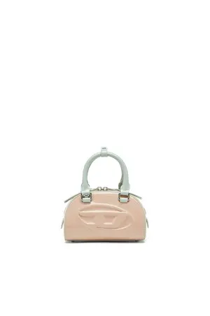 DIESEL® 1dr Mini Bowling Bag With Naplak Effect - Pink