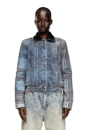 Diesel® Textured Jackets For Women