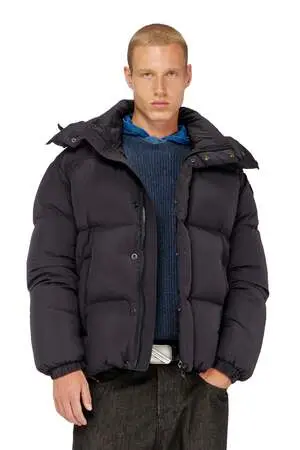 DIESEL® Quilted Down Jacket With Viraloff® Taslan Fabric
