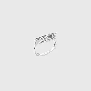 DIESEL® Stainless Steel Glitz Signet Ring