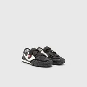 DIESEL® S-pagodha Tongue-free Strap Sneakers In Ripstop - Black