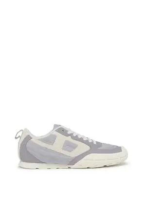 DIESEL® S-pagodha Quilted Suede Lace-up Sneakers - Grey