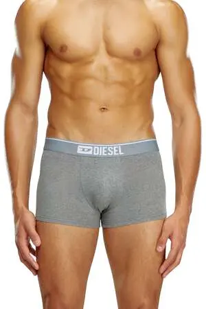 DIESEL® Three-pack Of Plain Boxer Briefs - Multicolor