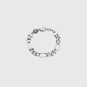 DIESEL® Stainless Steel Chain Bracelet - Silver