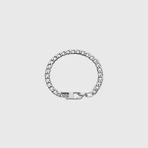 DIESEL® Stainless Steel Chain Bracelet With Lobster Clasp - Silver