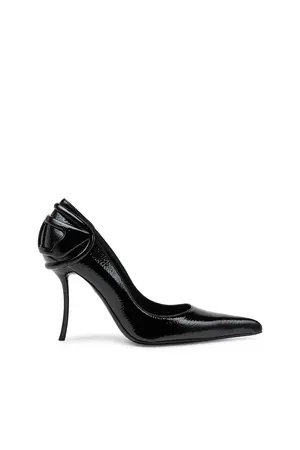 DIESEL® D-ten & Half-glossy Pumps With Curved Heel