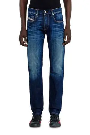 DIESEL® Slim Fit Jeans With Medium Waist And Zip Fly - Blue