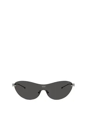 DIESEL® Oval Rimless Sunglasses - Grey