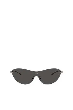 DIESEL® Oval Rimless Sunglasses - Grey