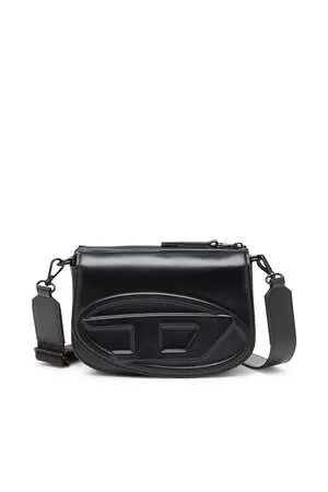 DIESEL® 1dr Camera Bag In Premium Leather - Black