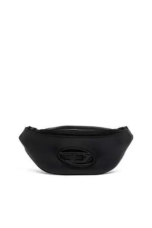 DIESEL® Pu And Neoprene Belt Bag With Oval D Plaque - Black