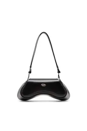 DIESEL® Semi-gloss Leather Crossbody Bag