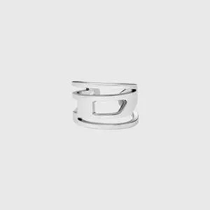 DIESEL® Stainless Steel Ear Cuff - Silver