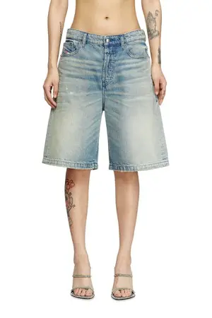 Diesel® Whiskering Shorts For Women