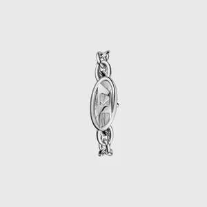 DIESEL® D-era Two-hand Stainless Steel Watch - Silver