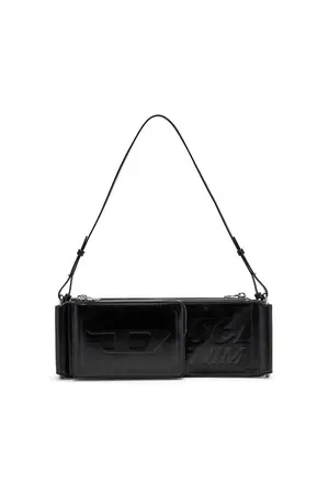 DIESEL® Modular Logo-embossed Shoulder Bag - Black