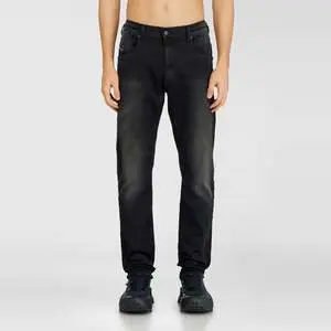 DIESEL® D-krooley-bw Joggjeans With Elastic Waistband - Black