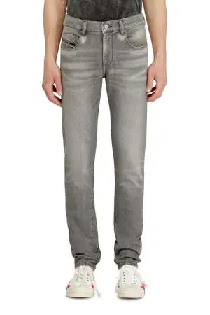 DIESEL® Slim Jeans Regular Waist Light Zip Fly - Grey