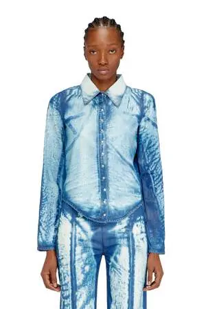 DIESEL® X-ray Lyocell Denim Shirt