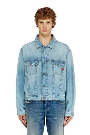 Embroidered Logo Denim Jackets for Women