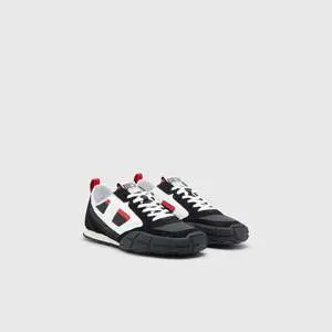 DIESEL® S-pagodha Sneakers In Leather, Suede, And Ripstop - Multicolor