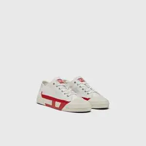 DIESEL® S-d-verse Dirty-effect Canvas Sneakers