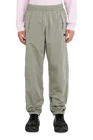 DIESEL® Nylon Pants With Crinkle Effect - Grey