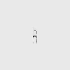 DIESEL® Stainless Steel Hoop Earring - Silver