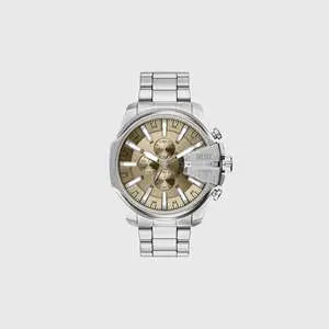 DIESEL® Stainless Steel Chronograph Watch - Silver