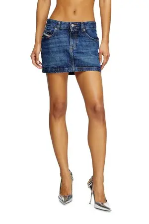 DIESEL® Denim Mini Skirt