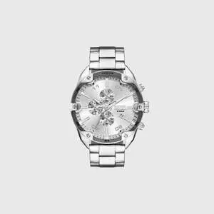 DIESEL® Diesel Chronograph Stainless Steel Bracelet Watch Silver