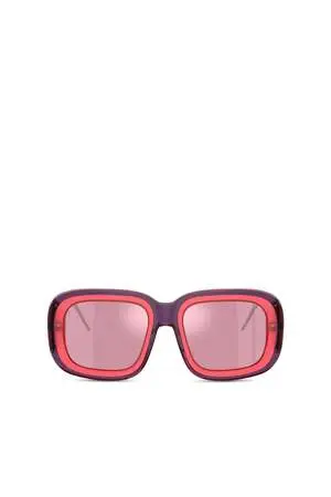 DIESEL® Square Frame Sunglasses - Pink