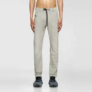 DIESEL® D-krooley Jogg Jeans With Drawstring Waist - Grey