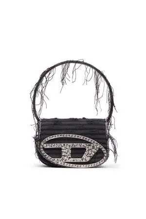 DIESEL® 1dr-iconic Shoulder Bag In Canvas And Leather