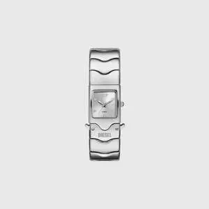 DIESEL® Three-hand Stainless Steel Watch - Silver
