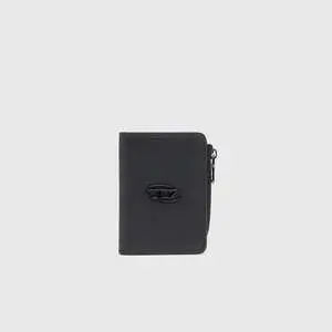 DIESEL® Leather Card Holder - Black