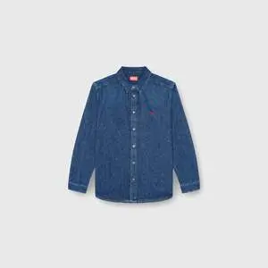 DIESEL® Shirt In Denim - Blue