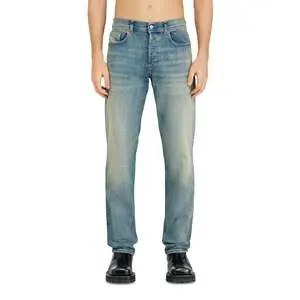 DIESEL® D-definitive Regular Waist Button Fly Jeans - Blue