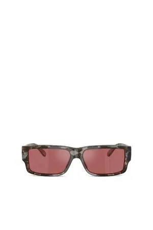 DIESEL® Rectangle Sunglasses - Red