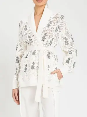 TWINSET Cotton Knit Cardigan