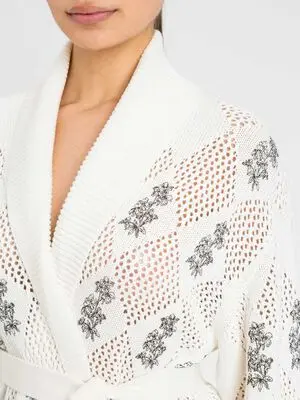 TWINSET Cotton Knit Cardigan
