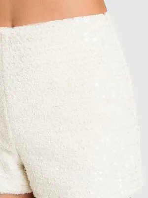 TWINSET Sequin Embellished Shorts