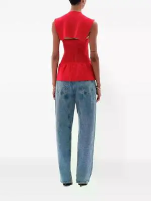 Yuzefi Peplum Top