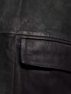ALLSAINTS Survey Double-layered Suede Jacket